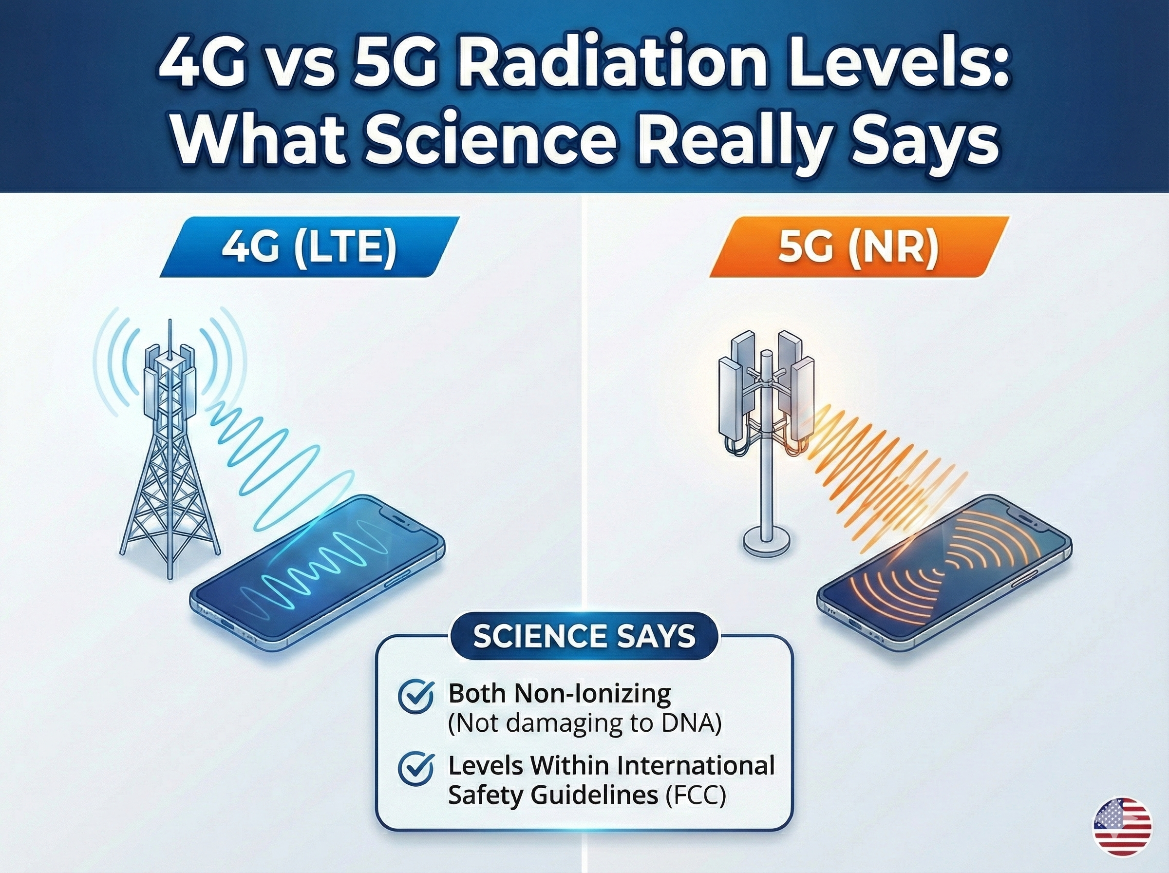 4G vs 5G Radiation Levels: What Science Really Says – Eiotclub