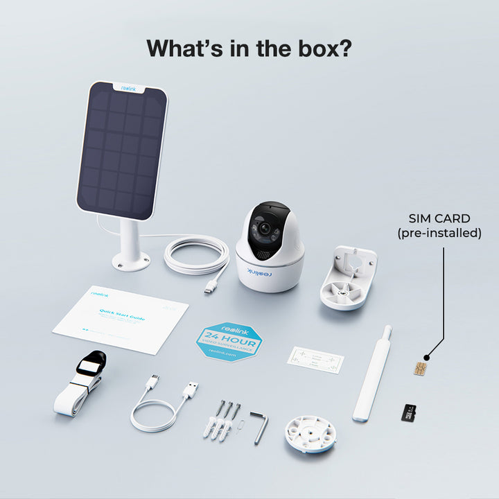 Reolink Go PT Plus 4G Solar-Kamera + SIM-Karte | Kabellose Outdoor ...