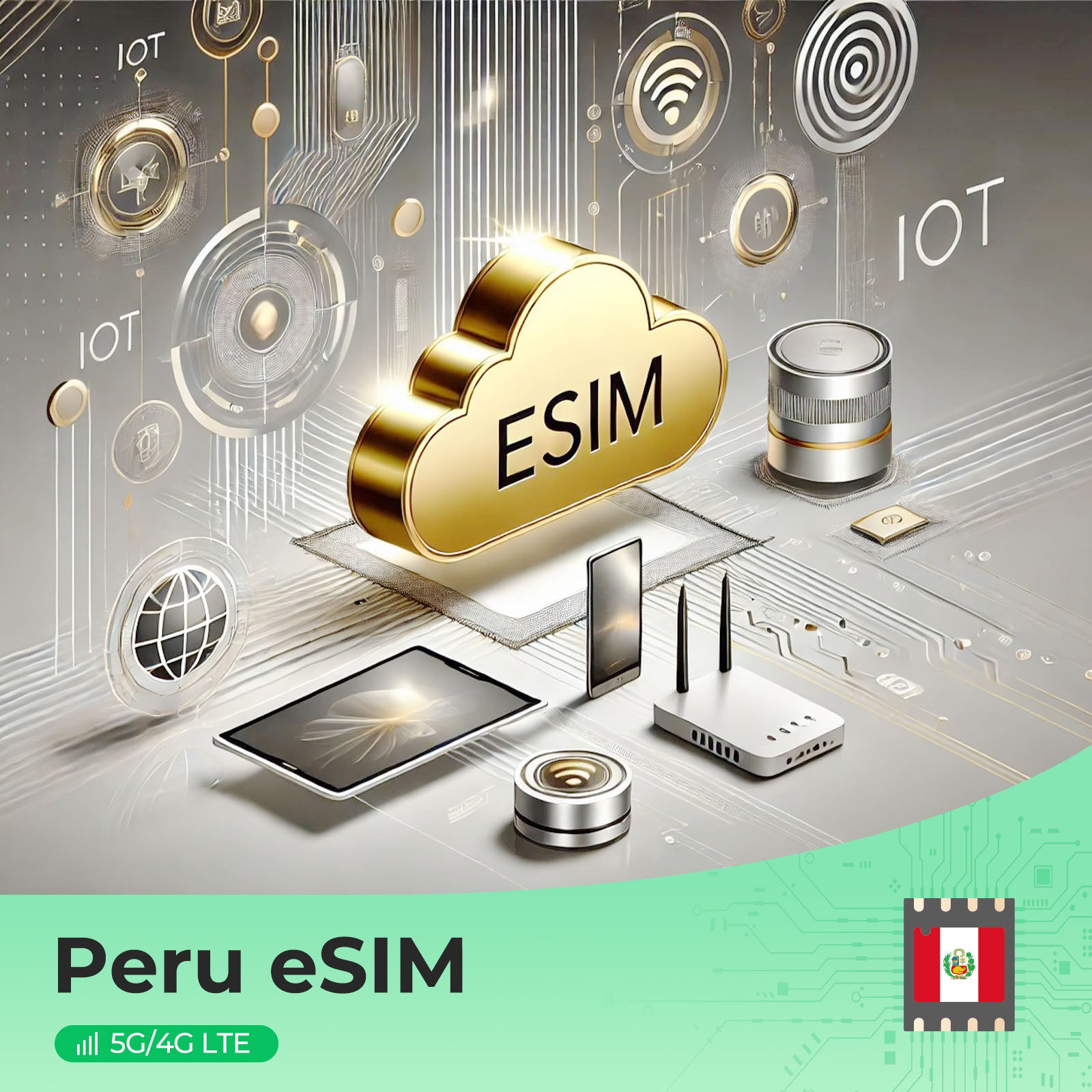 Peru eSIM – 4G/5G Prepaid Data, No Roaming Fees, Instant Activation, H ...
