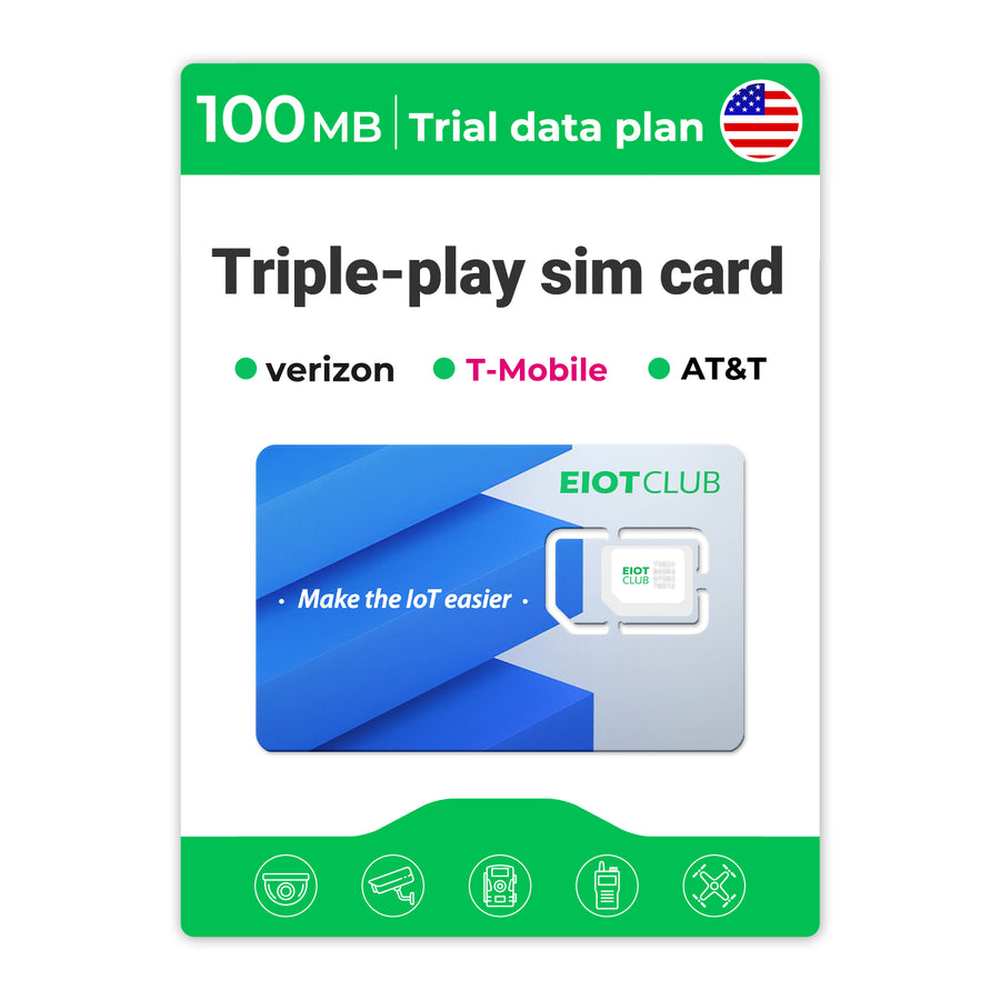 USA IoT SIM Card for Data | Pay-as-you-go | Eiotclub